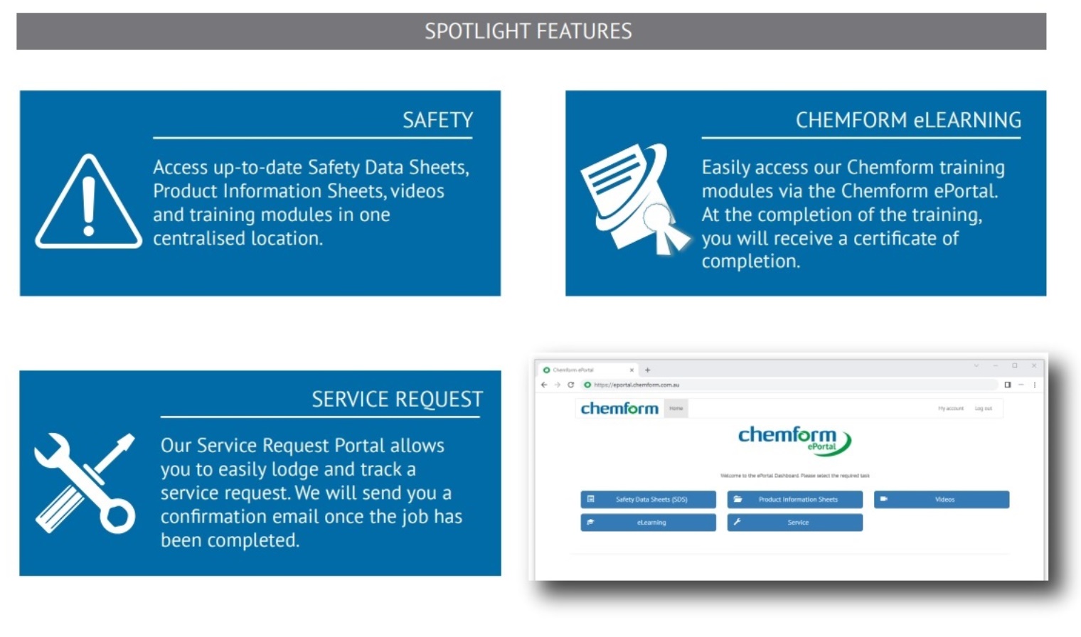 Chemform ePortal | Chemform